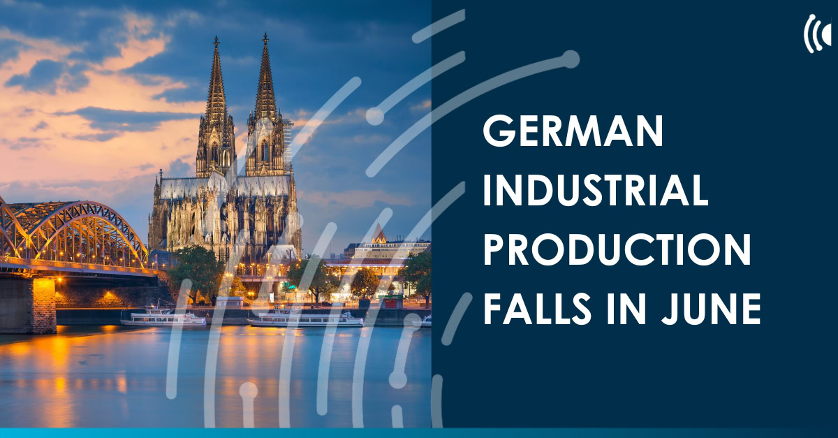 German industrial production falls in June — Trade Finance Global