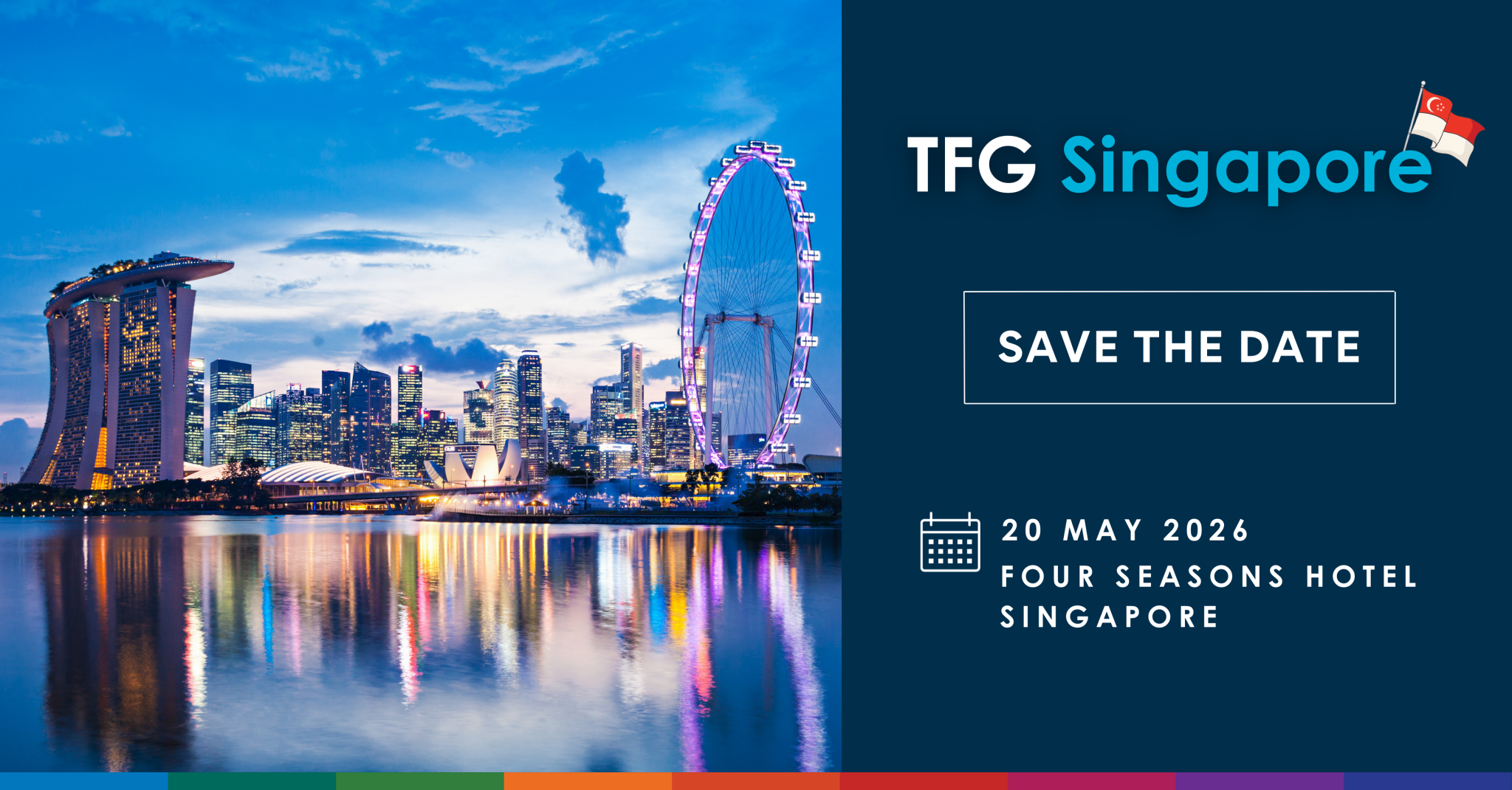 Register your interest for TFG Singapore 2026